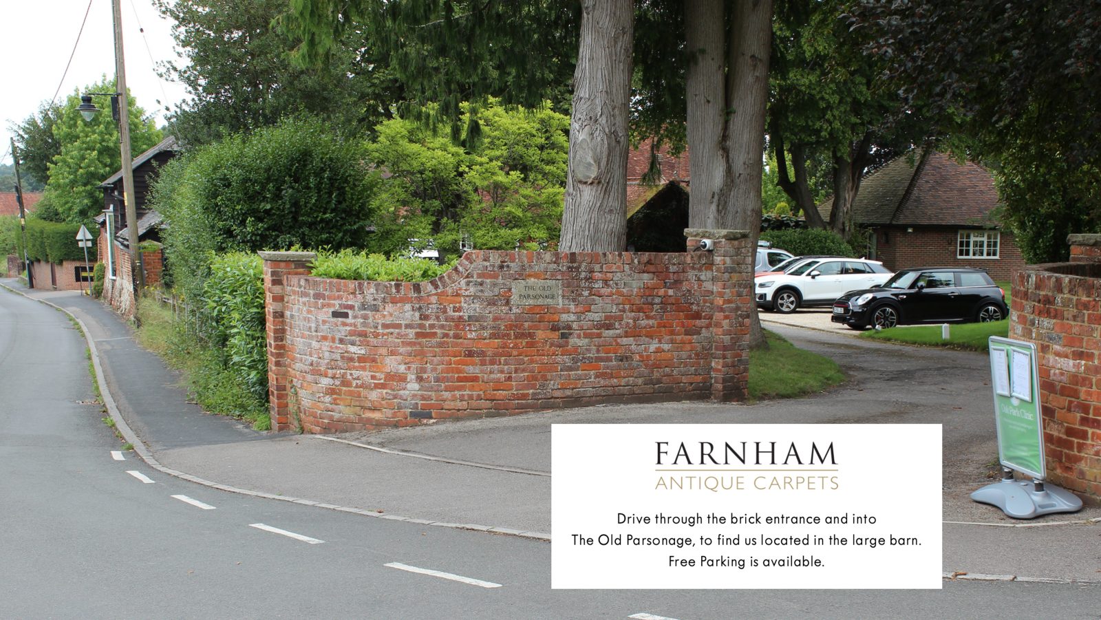 Showroom Visit - Farnham Antique Carpets